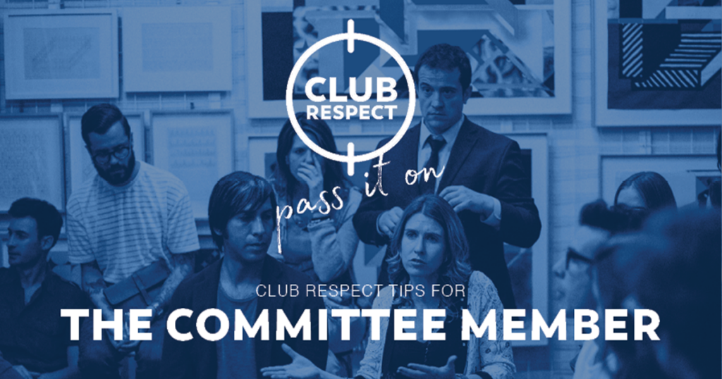 The Committee Member | Club Respect